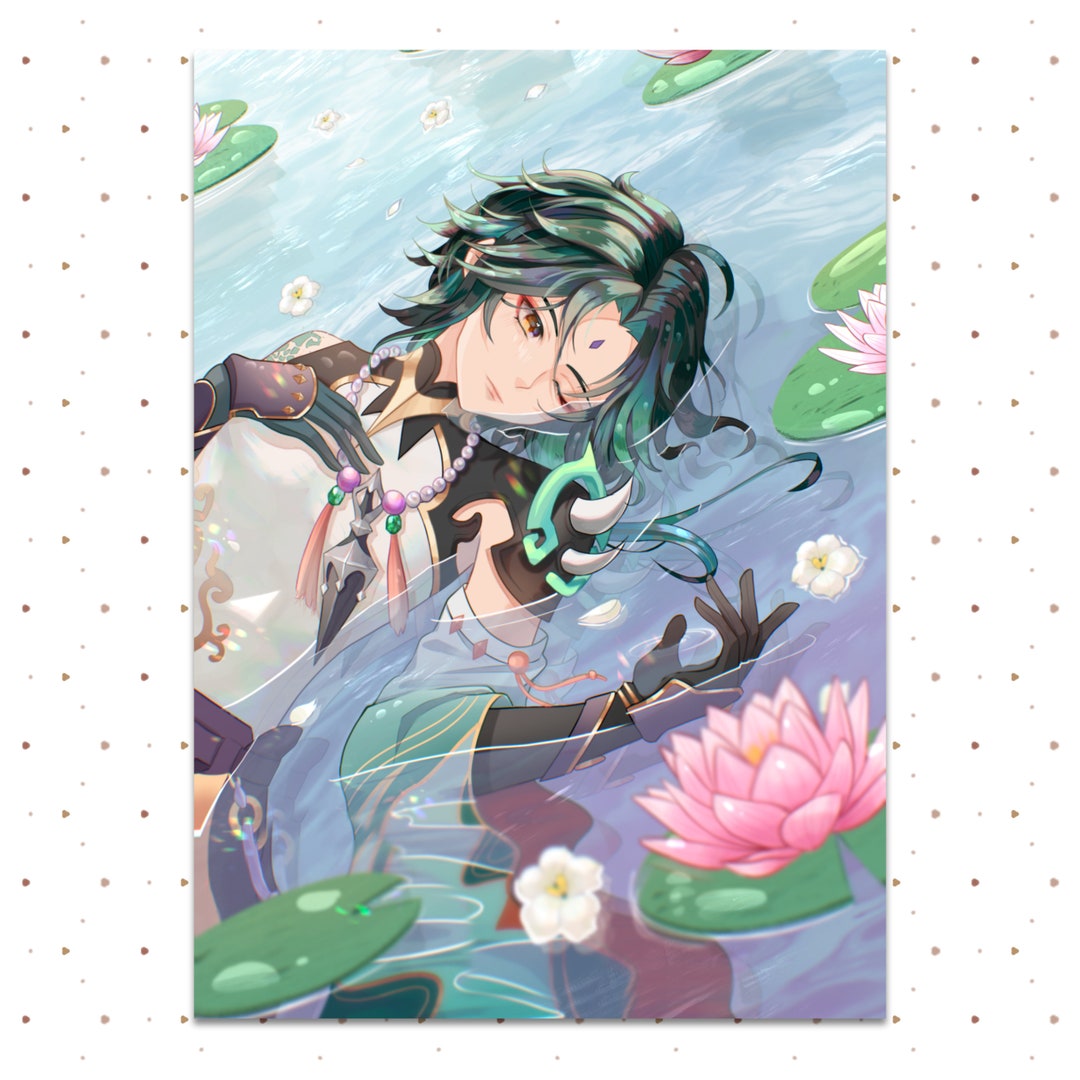 Xiao Print | 5 X 7 / 8.5 X 11 Inch | Genshin Impact - Etsy