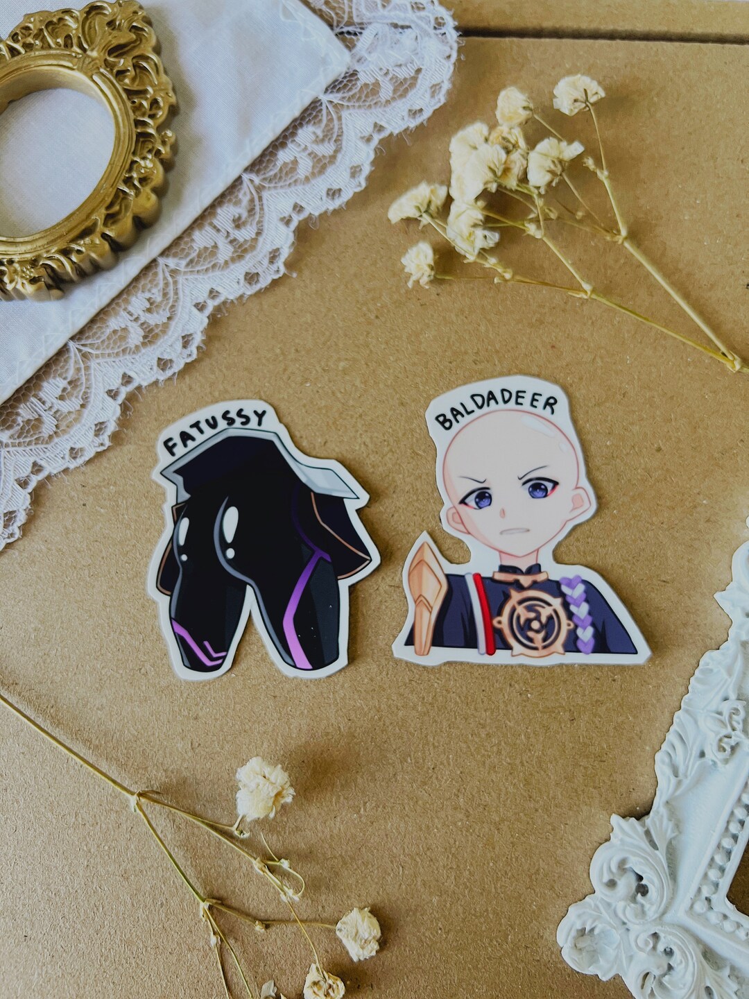 Genshin Impact Fatui Meme Stickers - Vinyl Laminated 2" - Etsy