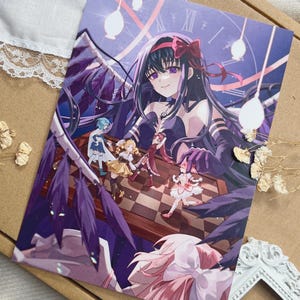 Homura Madoka Print | 5 X 7 / 11 X 17 Inch | Mahou Magica | PMMM - Etsy
