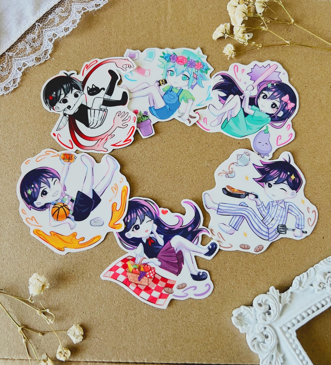 OMORI Stickers - Vinyl Laminated 2" - Etsy