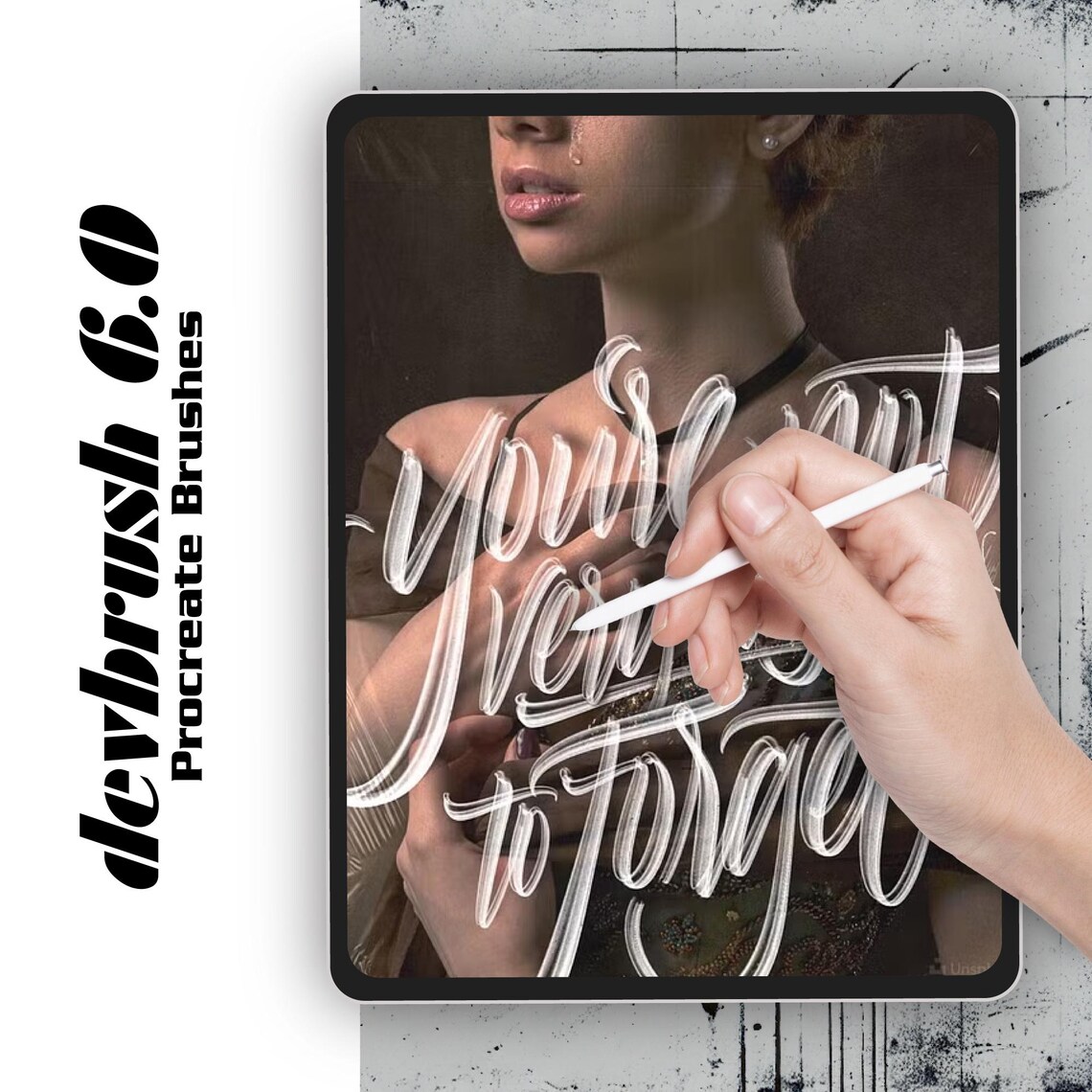 Dev Brush 6.0 for Procreate, Procreate Brushes, Brush Pack, Calligraphy Brushes, 35 Procreate 5 ...