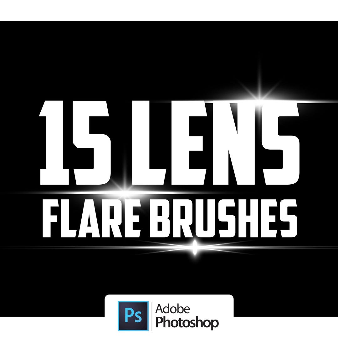 15 High Resolution Procreate Lens Flare Brushes, Procreate Light Effect ...