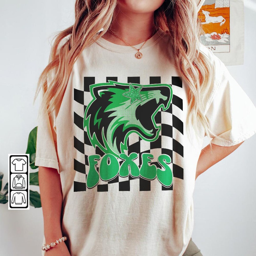 Foxes Football Shirt Retro Football Vibes Groovy Football - Etsy