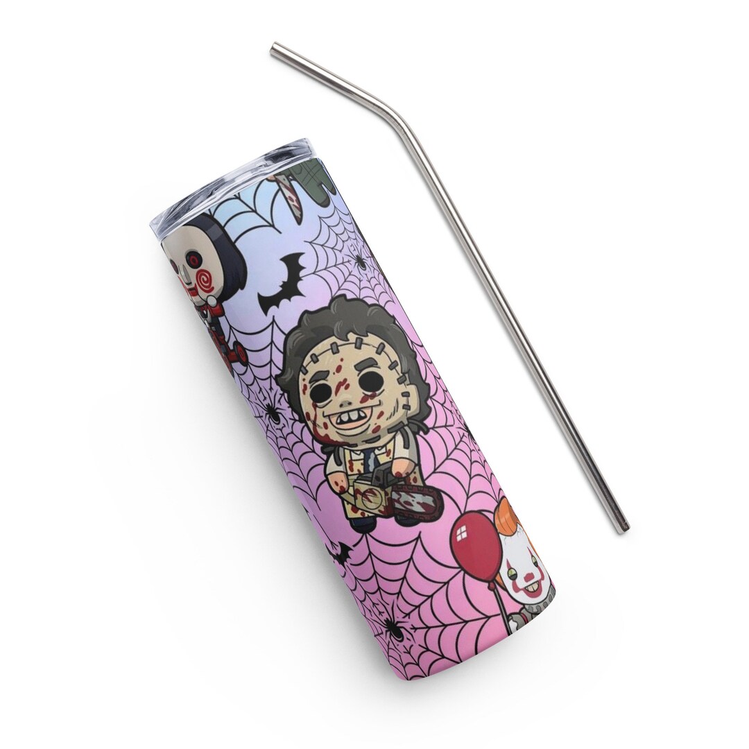 Halloween Killers Cute Drawing Pastel Rainbow Ombre Stainless - Etsy