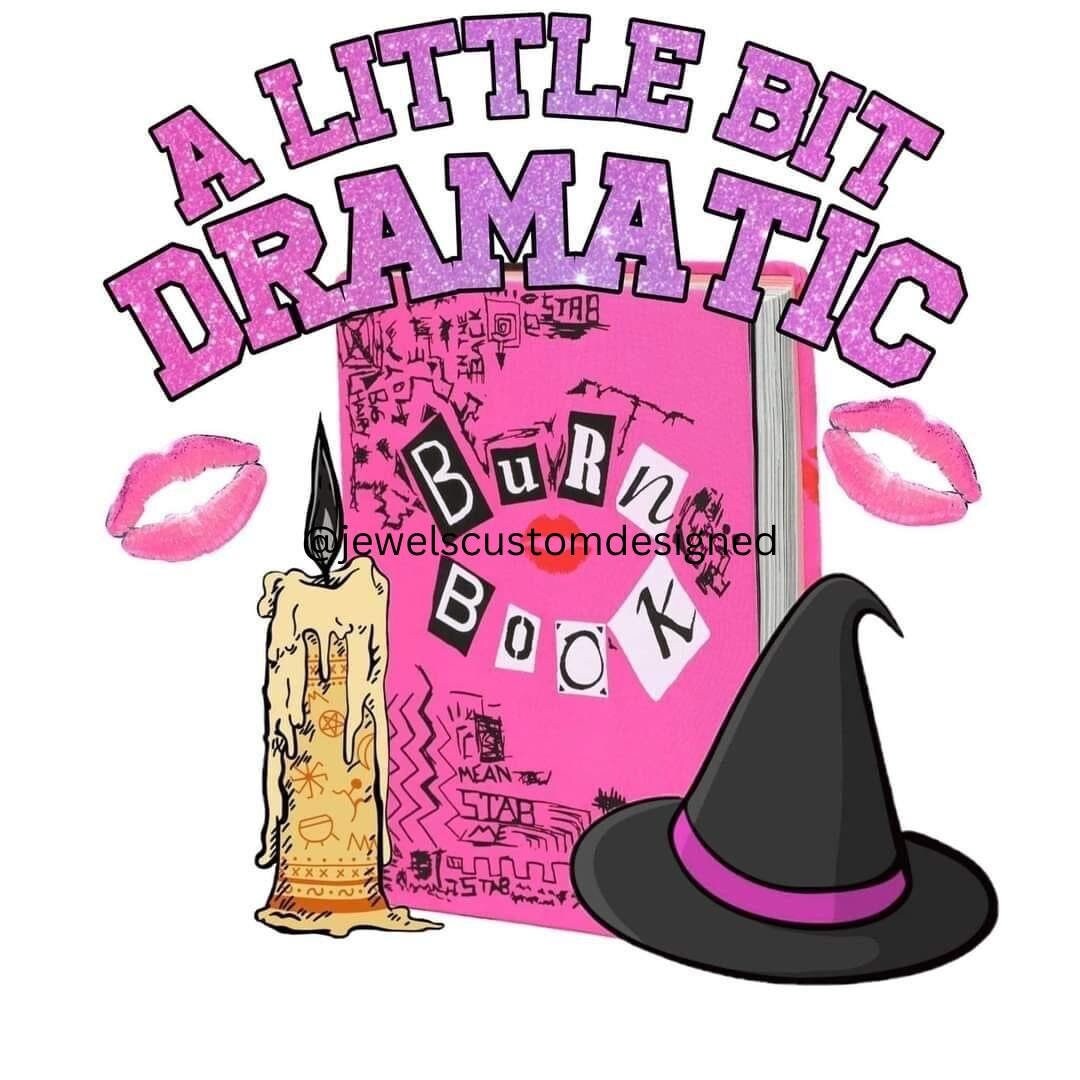 A Little Bit Dramatic PNG - Etsy