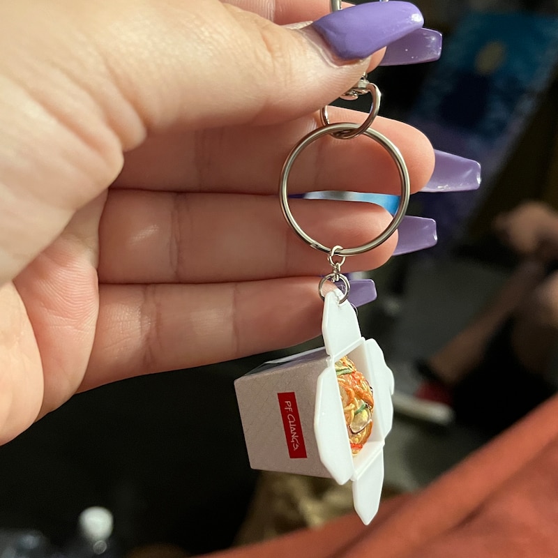 Noodle Keychain - Etsy