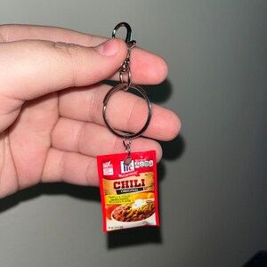 Mini Chili Packet Keychain - Etsy