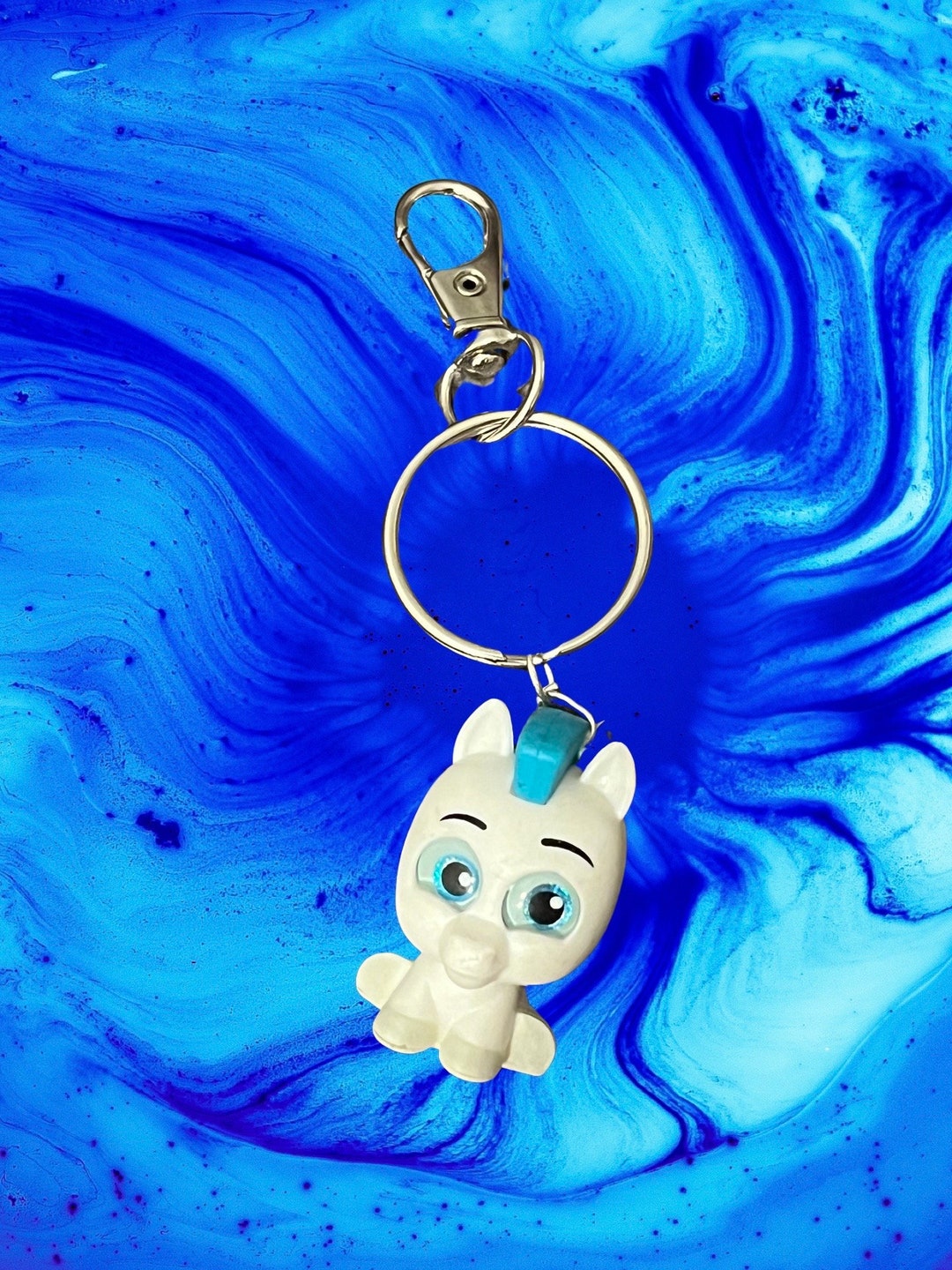 Mini Pegasus Keychain - Etsy