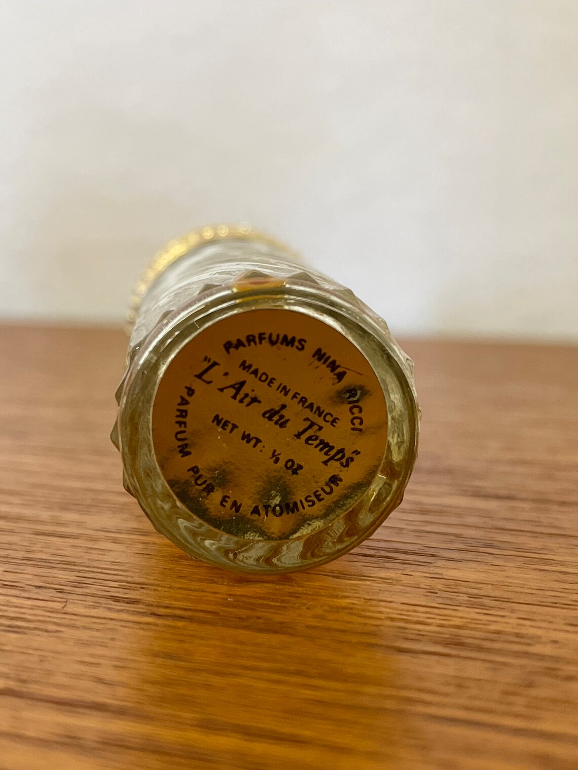 Mini Vintage Nina Ricci Lair Du Temps Perfume Fragrance Miniature ...