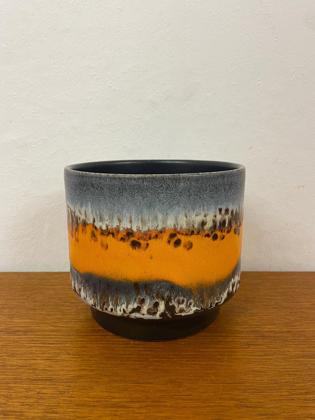 Delft Ceramic Flower Pot/planter, 1960s/70s, Mid Century Vintage - Etsy