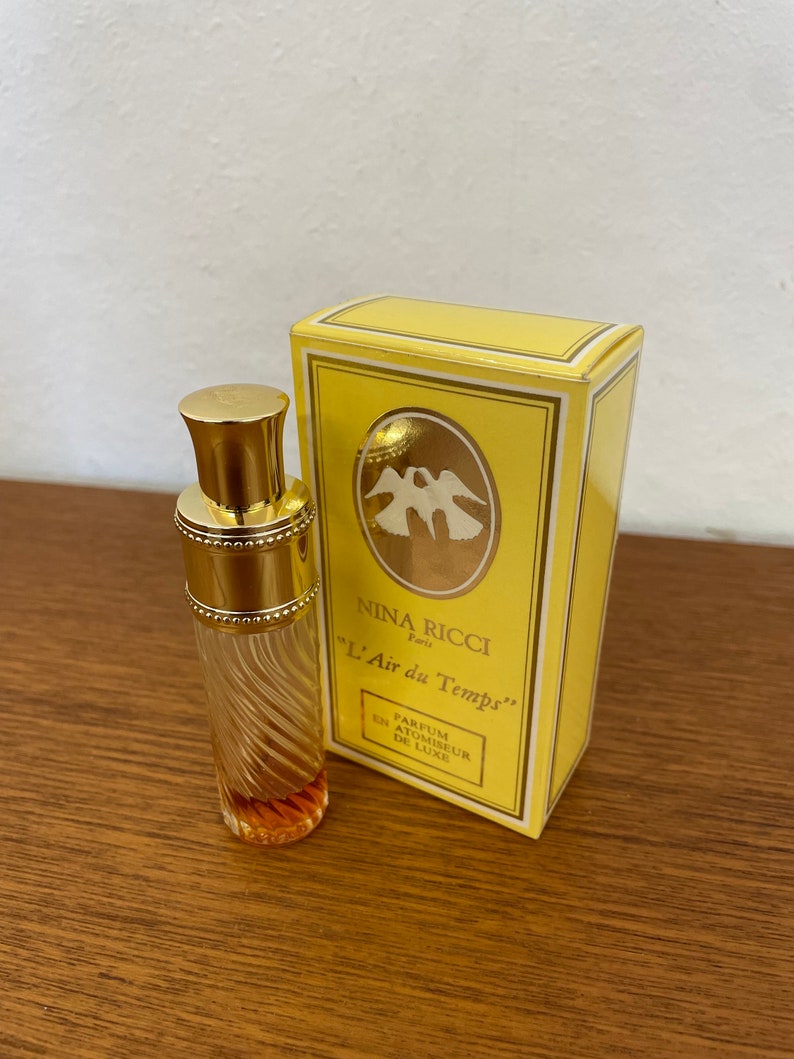 Mini Vintage Nina Ricci Lair Du Temps Perfume Fragrance Miniature ...