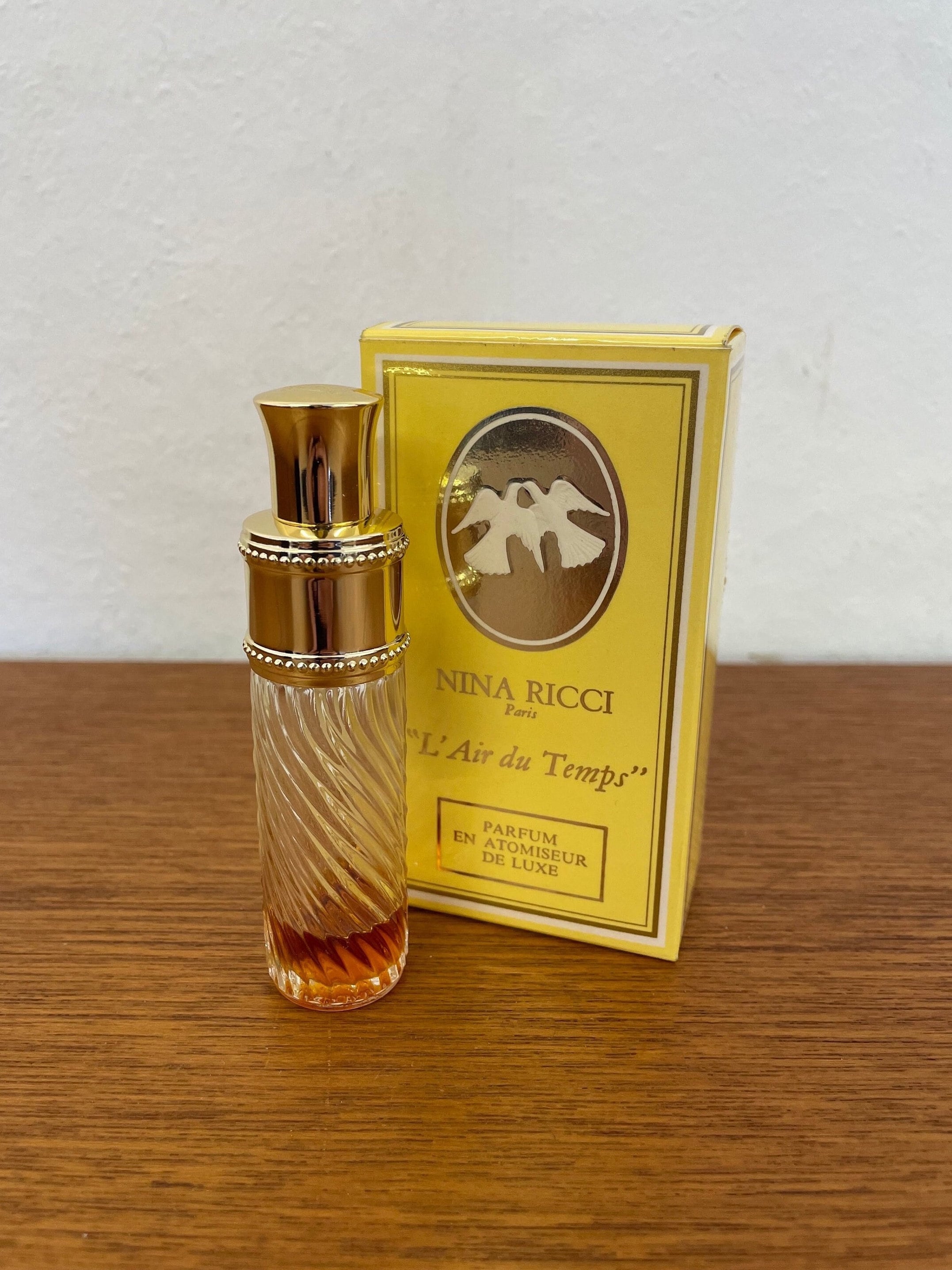 Mini Vintage Nina Ricci Lair Du Temps Perfume Fragrance Miniature ...