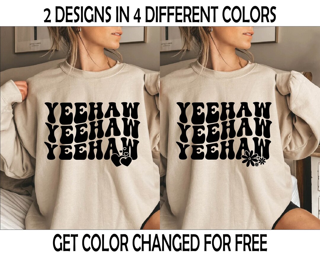 Yeehaw Svg File Yeehaw Retro Svg Yeehaw Wavy Svg Yeehaw Yeehaw Png ...