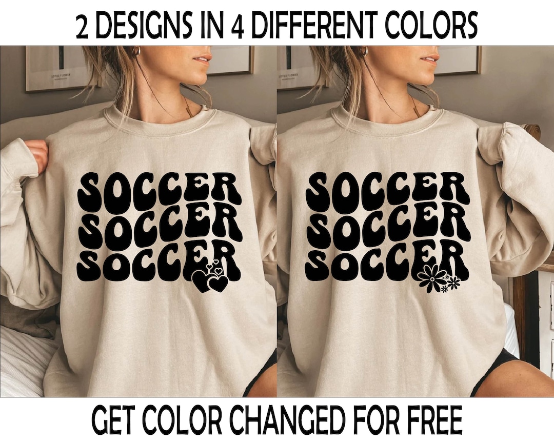 SOCCER SVG File Soccer Retro Svg Soccer Wavy Svg Soccer Soccer Png ...