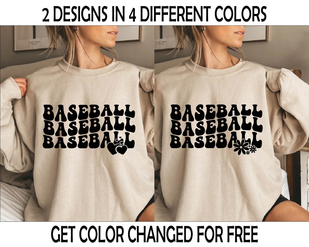 BASEBALL SVG File Baseball Retro Svg Baseball Wavy Svg Baseball ...