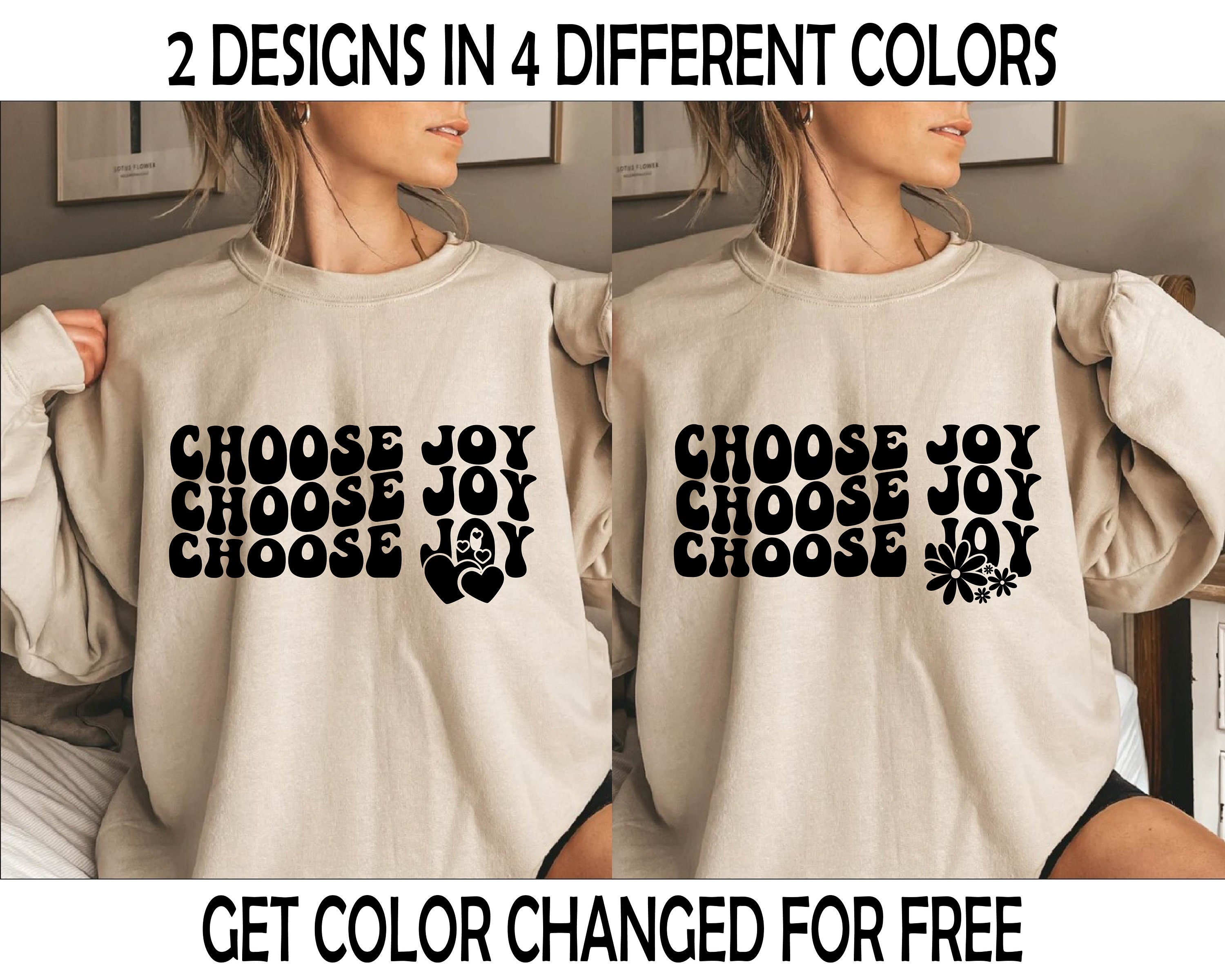 Choose Joy Svg File Choose Joy Retro Svg Choose Joy Wavy Svg Choose Joy ...