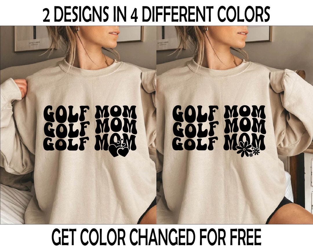 Golf Mom Svg File Golf Mom Retro Svg Golf Mom Wavy Svg Golf Mom Golf ...
