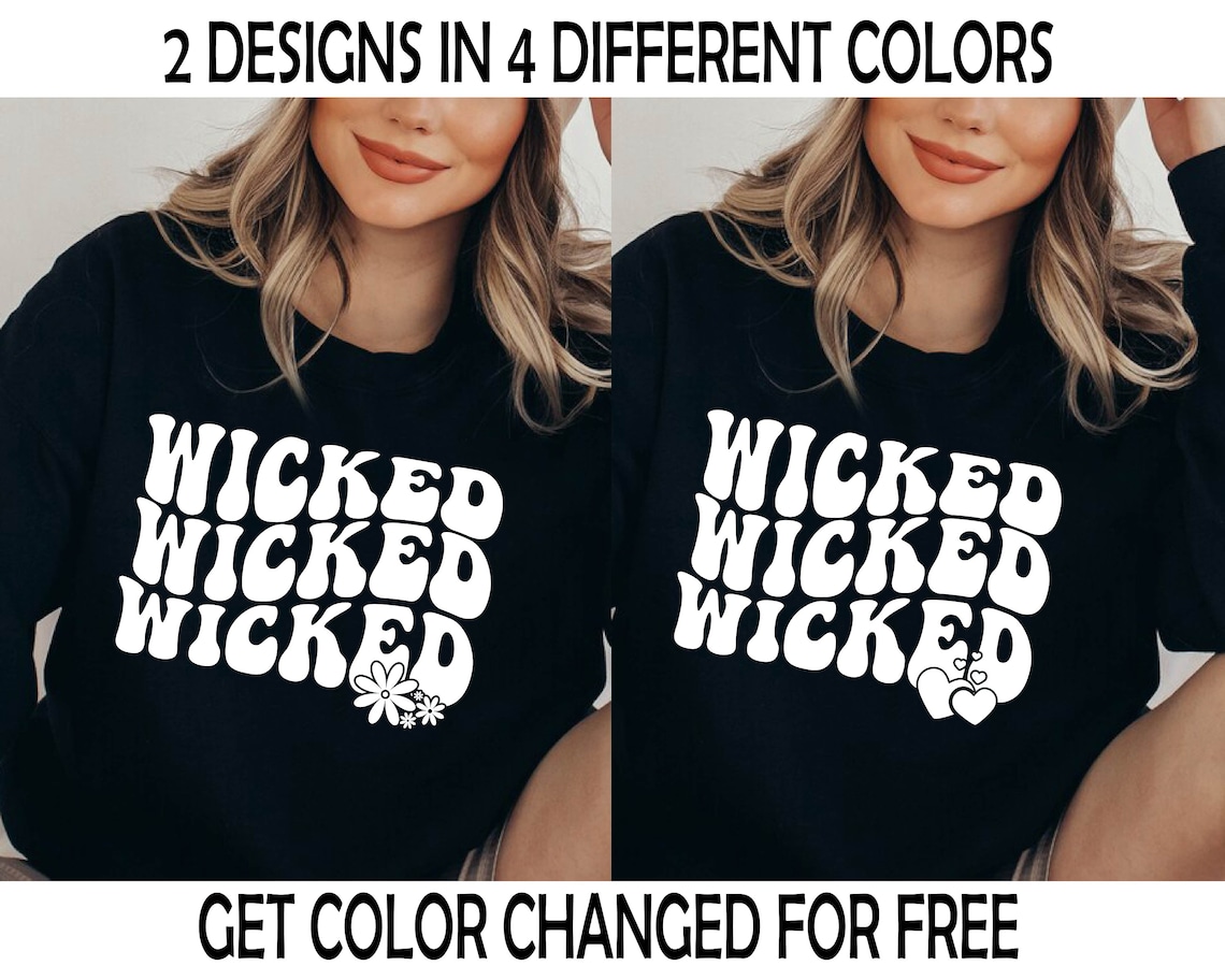 Wicked Svg File Wicked Retro Svg Wicked Wavy Svg Wicked Wicked Png ...