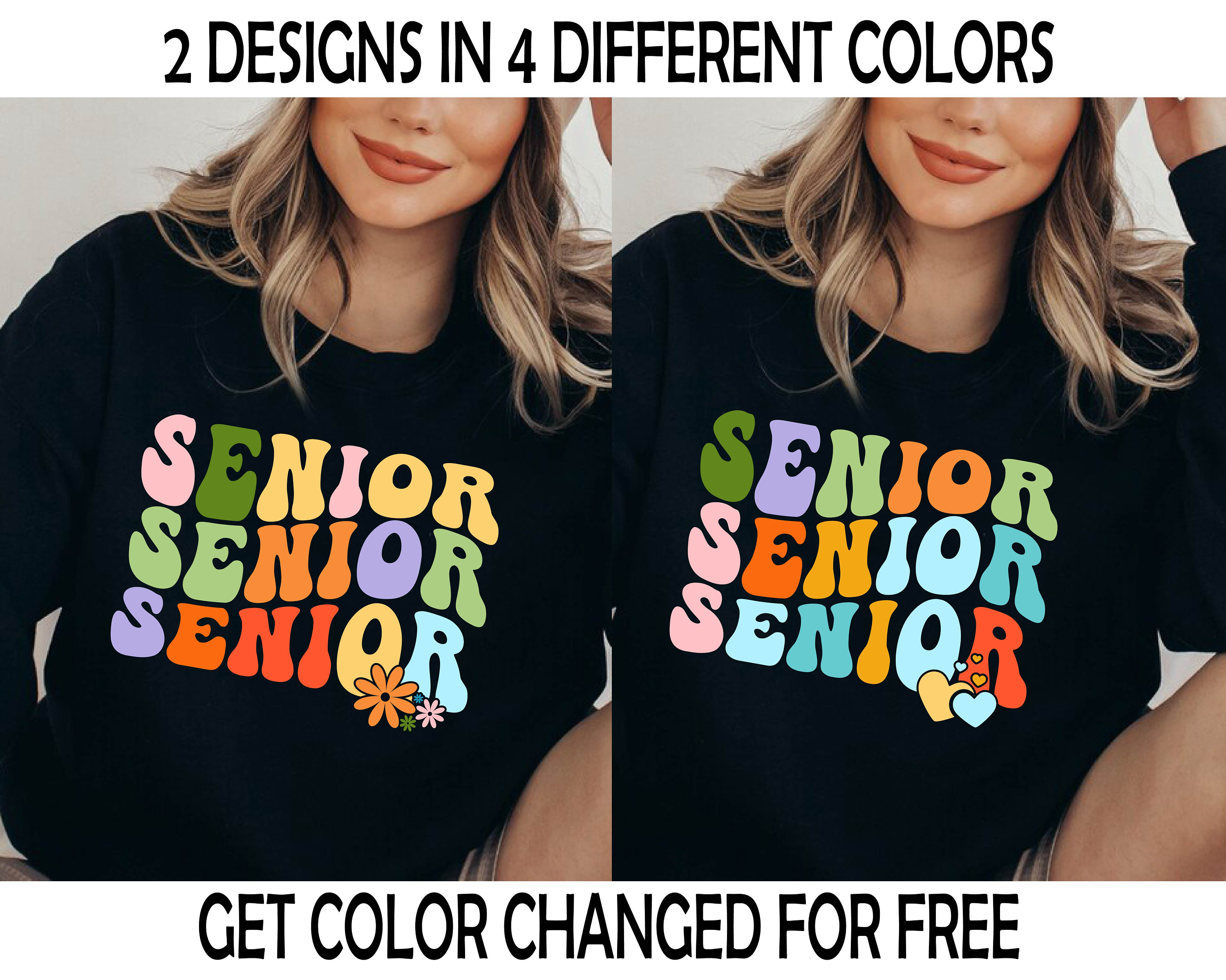 Senior Svg File Senior Retro Svg Senior Wavy Svg Senior Senior Png ...