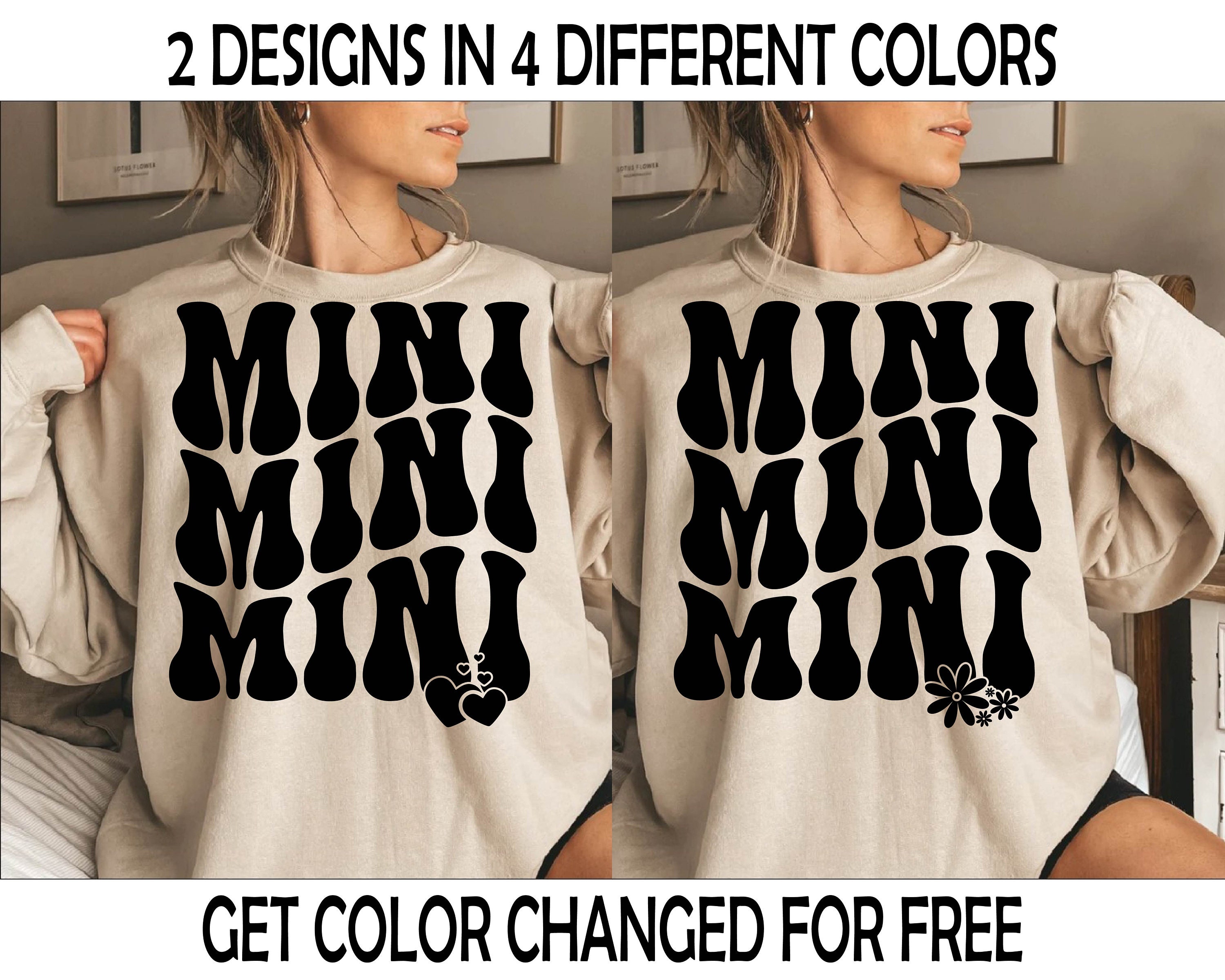 Mini Svg File Mini Retro Svg Mini Wavy Svg Mini Mini Png Mini Shirt Svg ...