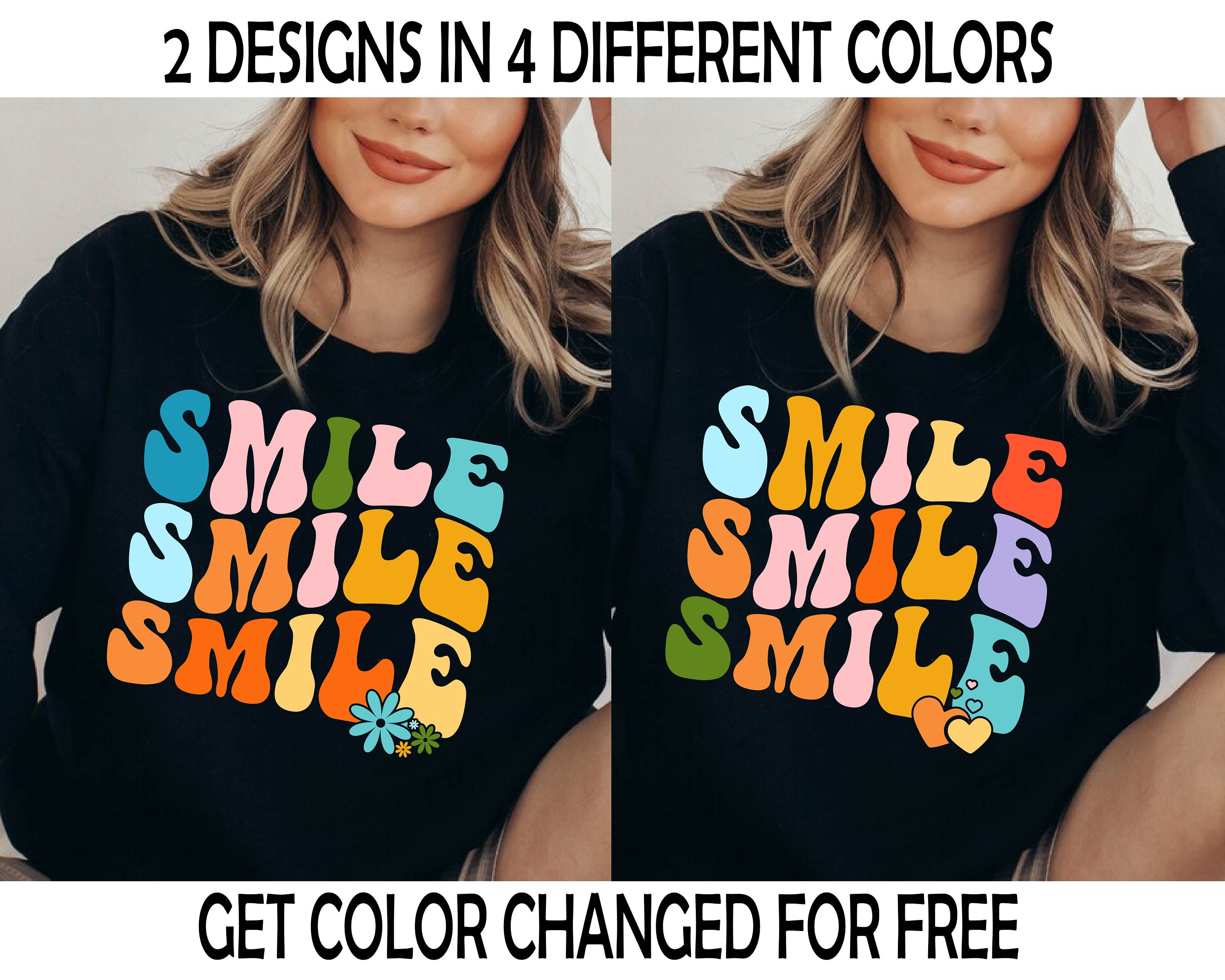 SMILE SVG File Smile Retro Svg Smile Wavy Svg Smile Smile Png Smile ...