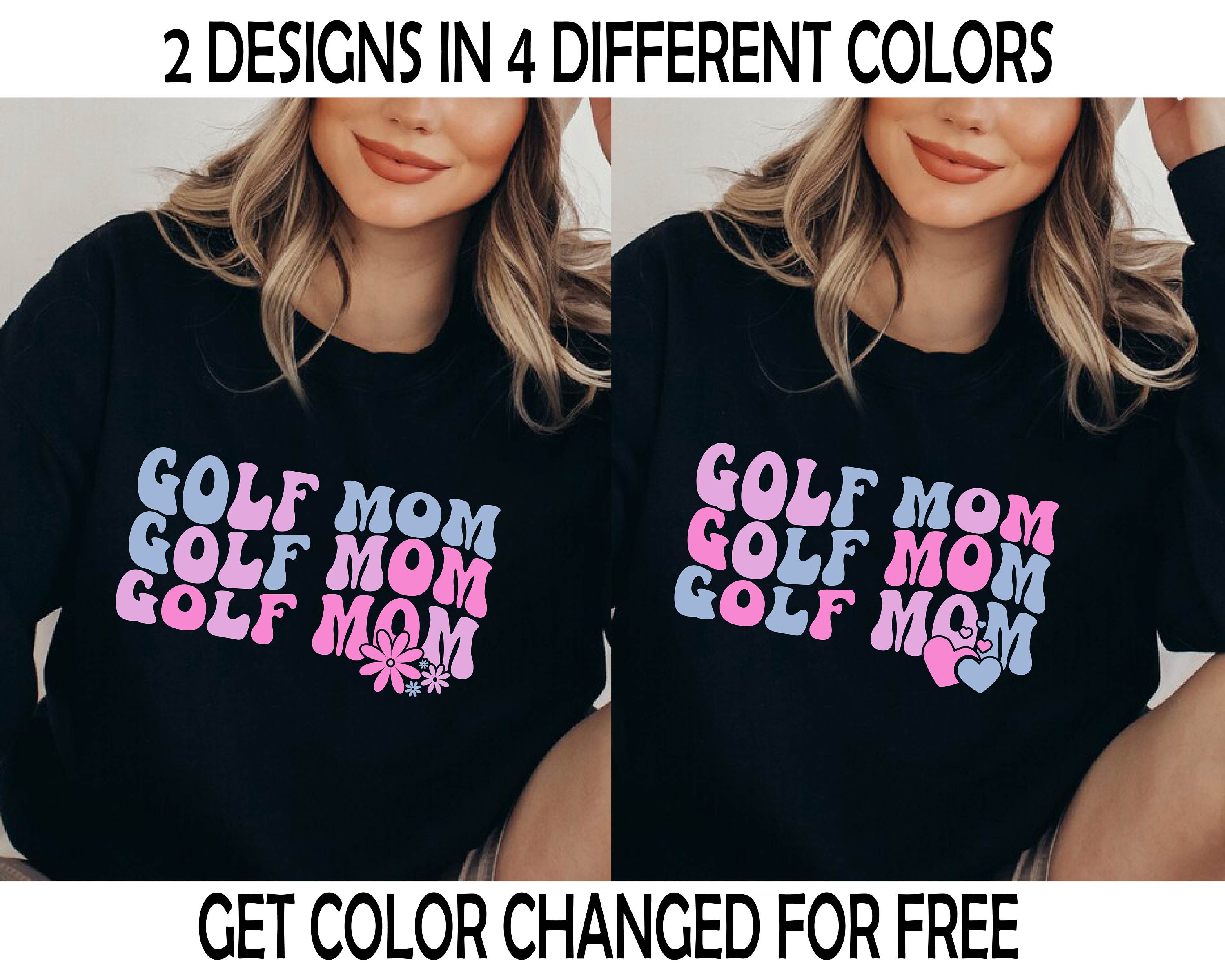 Golf Mom Svg File Golf Mom Retro Svg Golf Mom Wavy Svg Golf Mom Golf ...