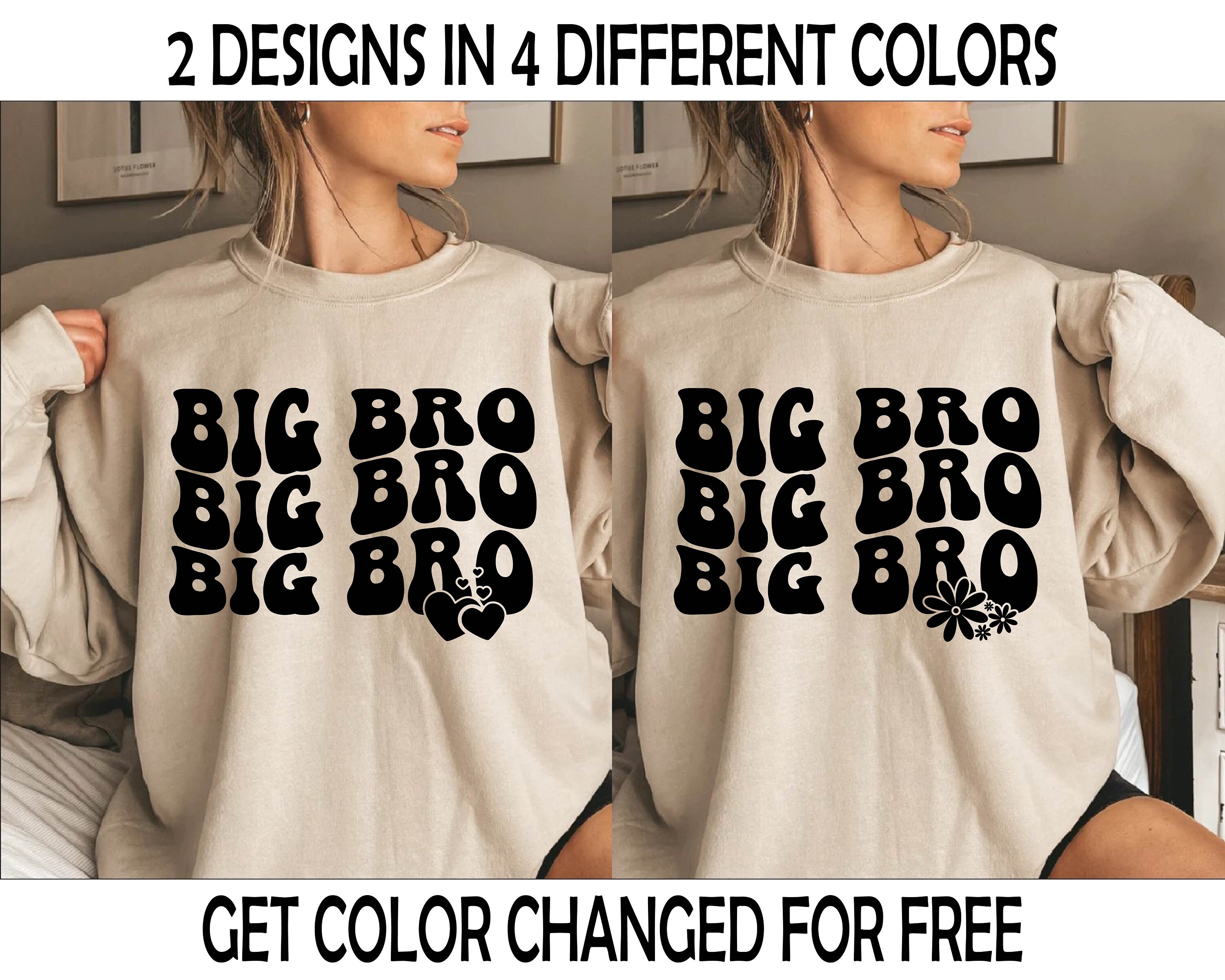 BIG BRO SVG File Big Bro Retro Svg Big Bro Wavy Svg Big Bro Big Bro Png ...