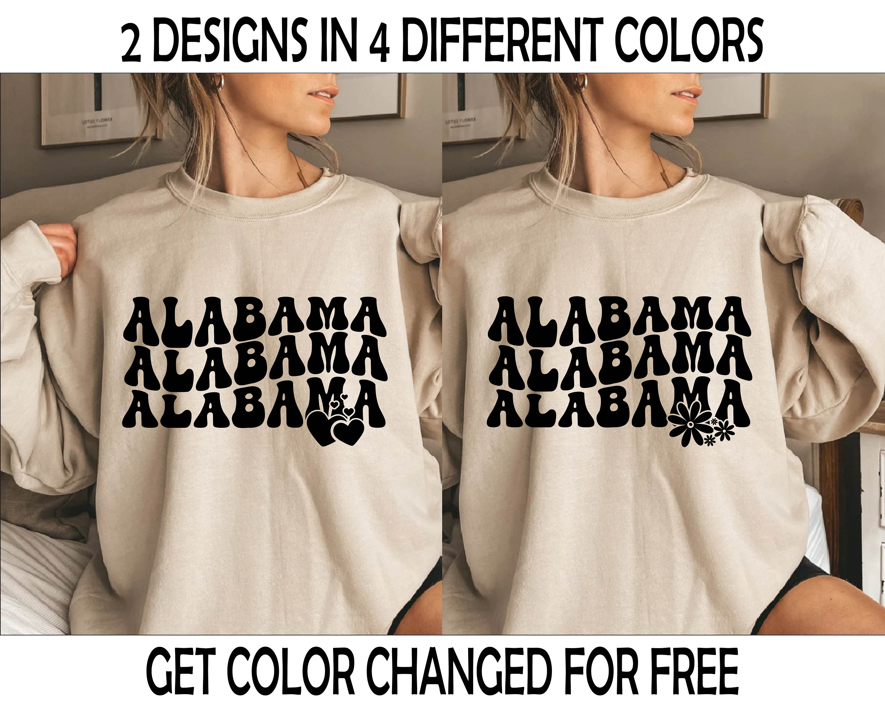 Alabama Svg File Alabama Retro Svg Alabama Wavy Svg Alabama Alabama Png ...