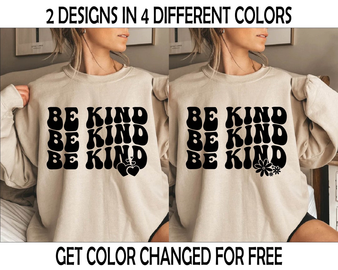 Be Kind SVG File Instant Download Be Kind Cut File for Cricut Be Kind ...