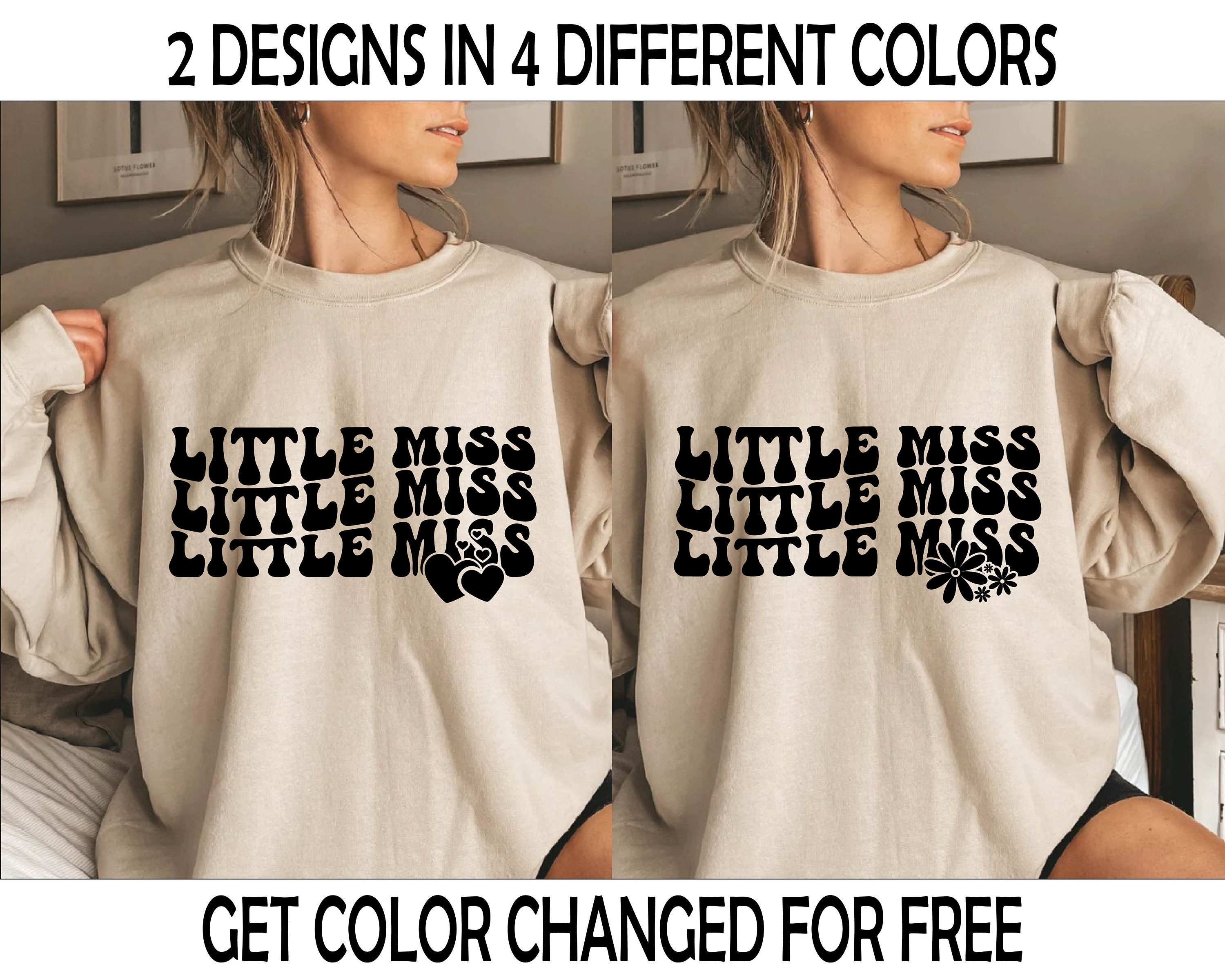 Little Miss Svg File Little Miss Retro Svg Little Miss Wavy Svg Little ...