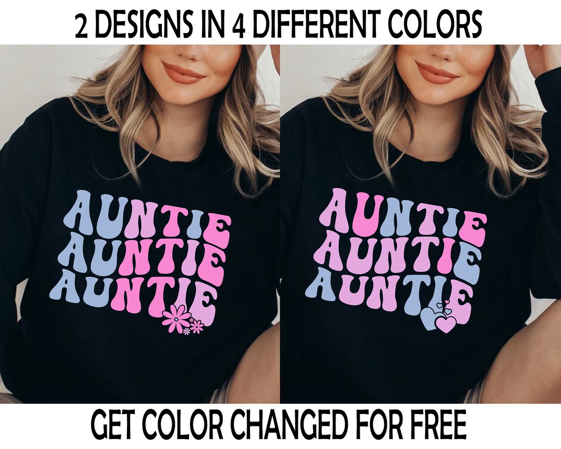 Auntie Svg File Auntie Retro Svg Auntie Wavy Svg Auntie Auntie Png ...