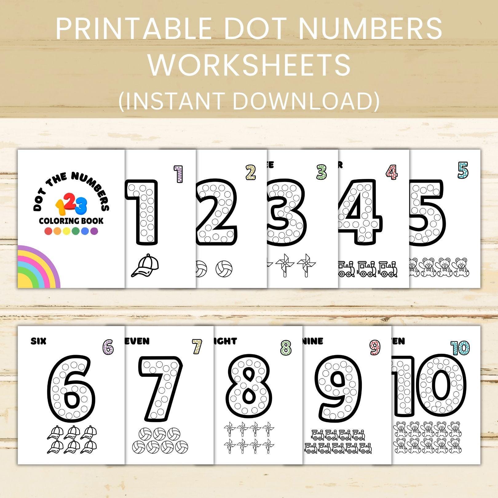 Preschool Curriculum | Preschool Learning Bundle | ABC & Numbers ...