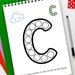 Dot Marker Pages, Educational Printable Letters Dot Marker, Dot Marker ...