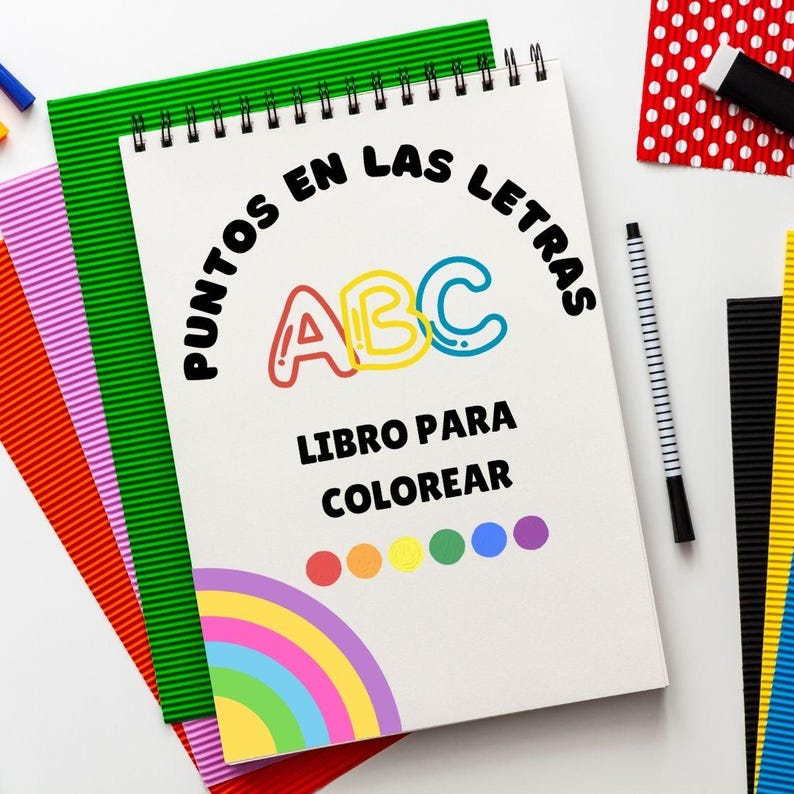 ABC Book in Spanish | Do a Dot Alphabet | Spanish Teacher | Printable ...