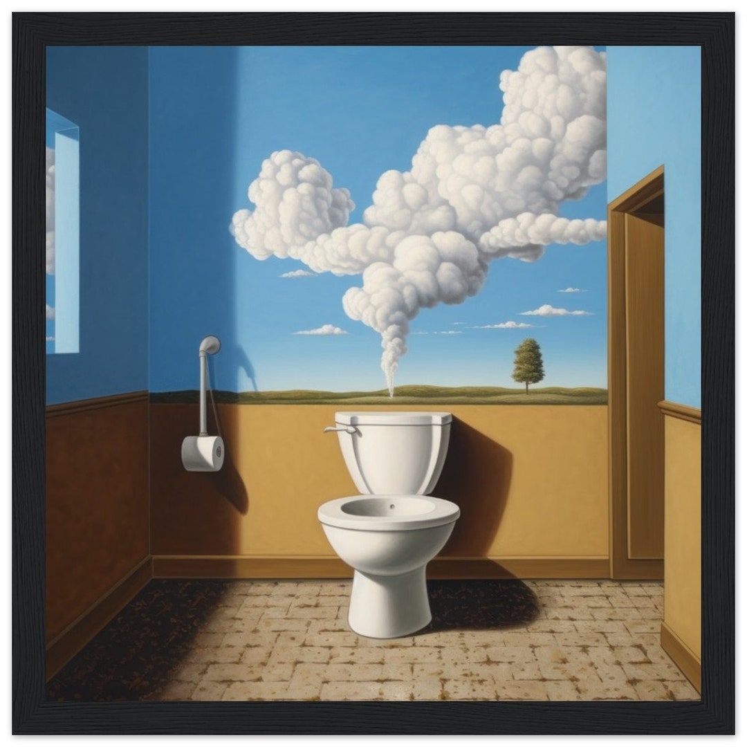 Funny Bathroom Posters Toilet Prints Toilet Posters Bathroom Wall Art ...