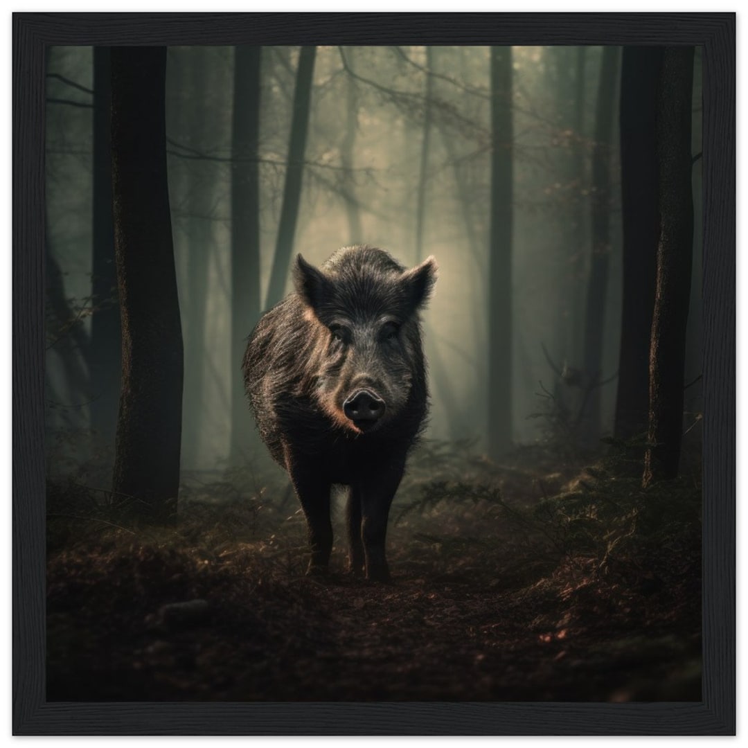 Black Forest Wild Boar | Black Forest Poster | Black Forest Picture ...
