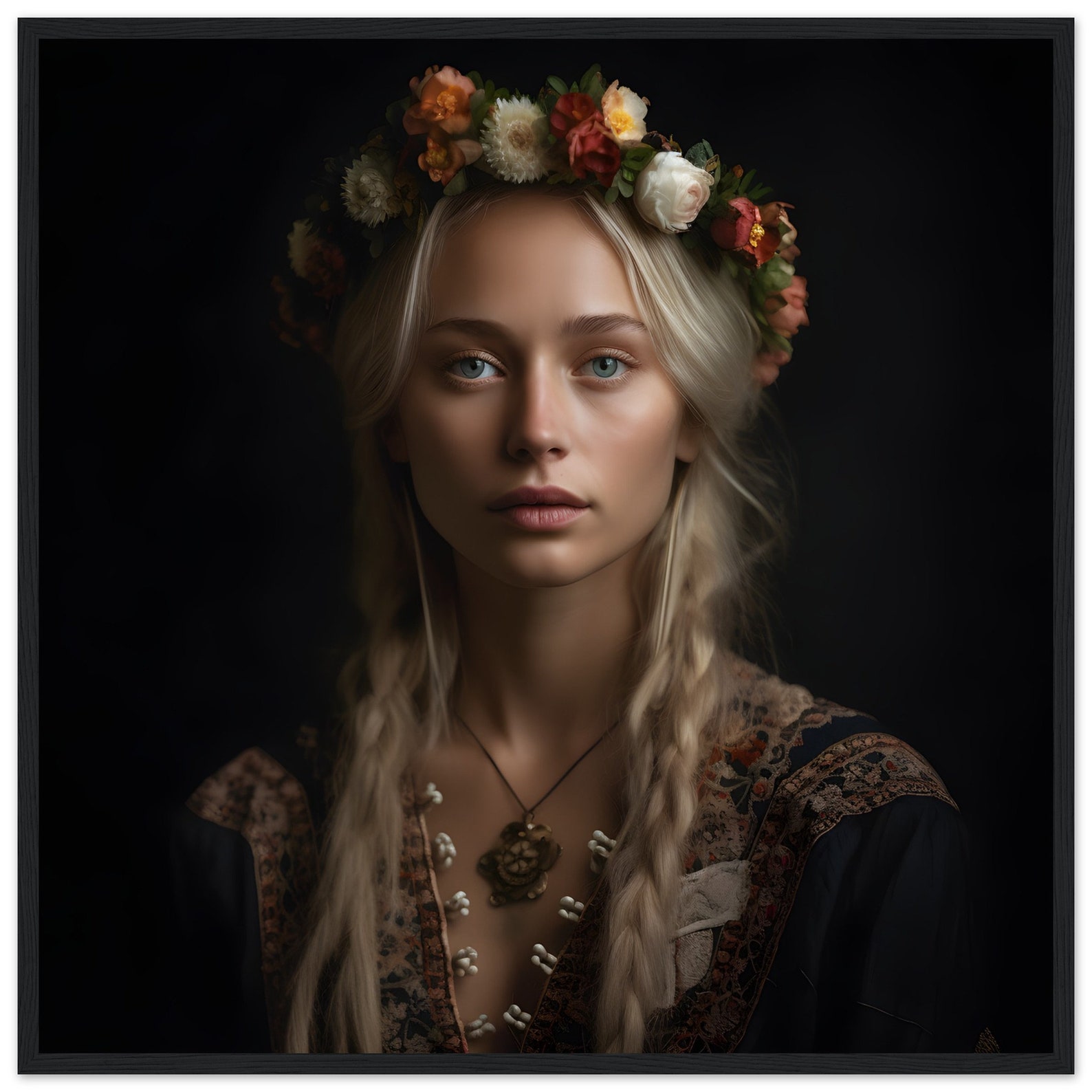 Premium Poster "madeleine" With Wooden Frame - Etsy