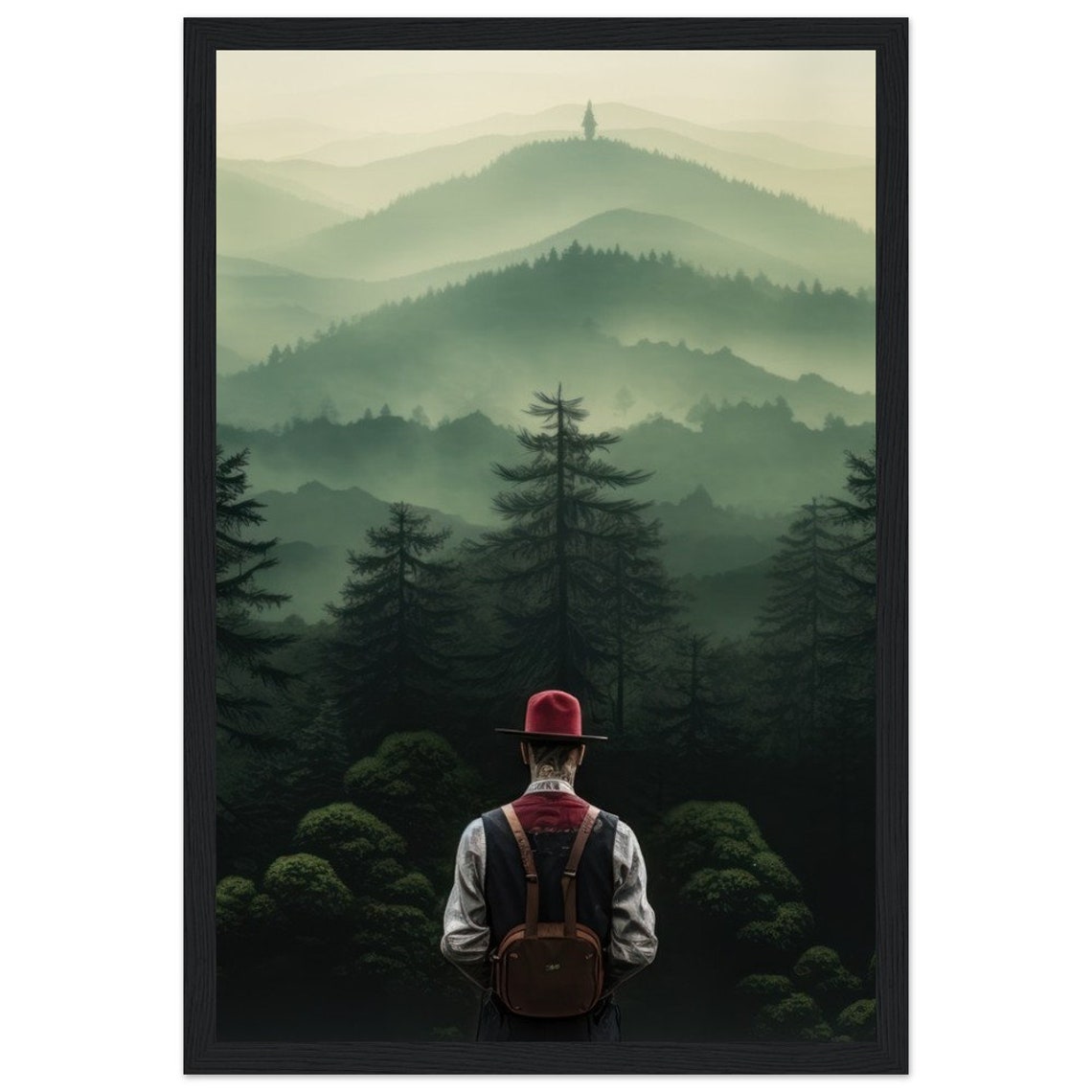 Schwarzwald Bild | Bollenhut Poster | Schwarzwald Poster | Black Forest ...