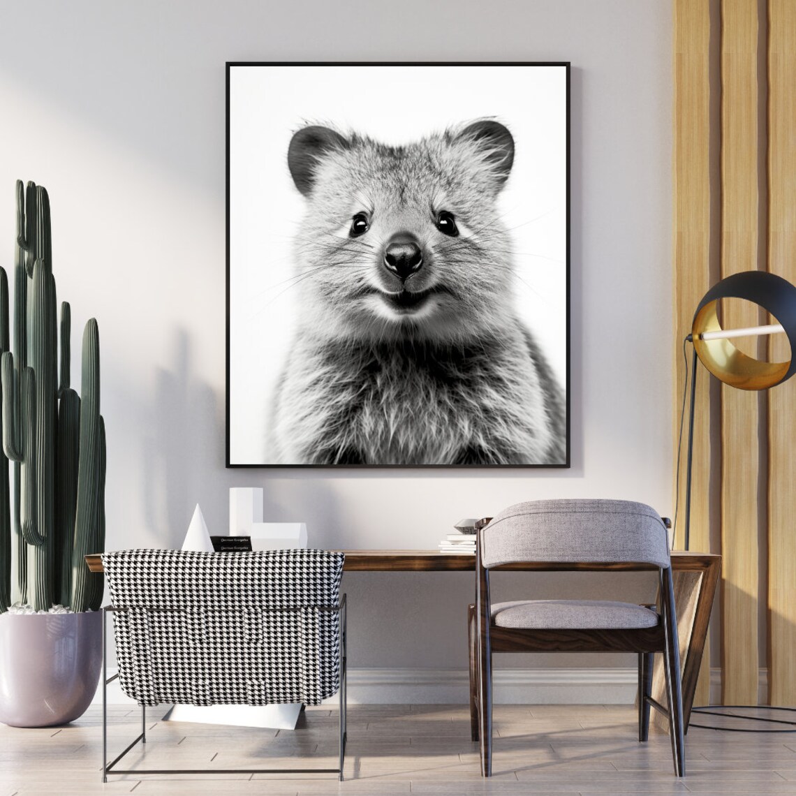 Quokka Poster | Baby Quokka Photography | Animal Lover Gift | Animal ...