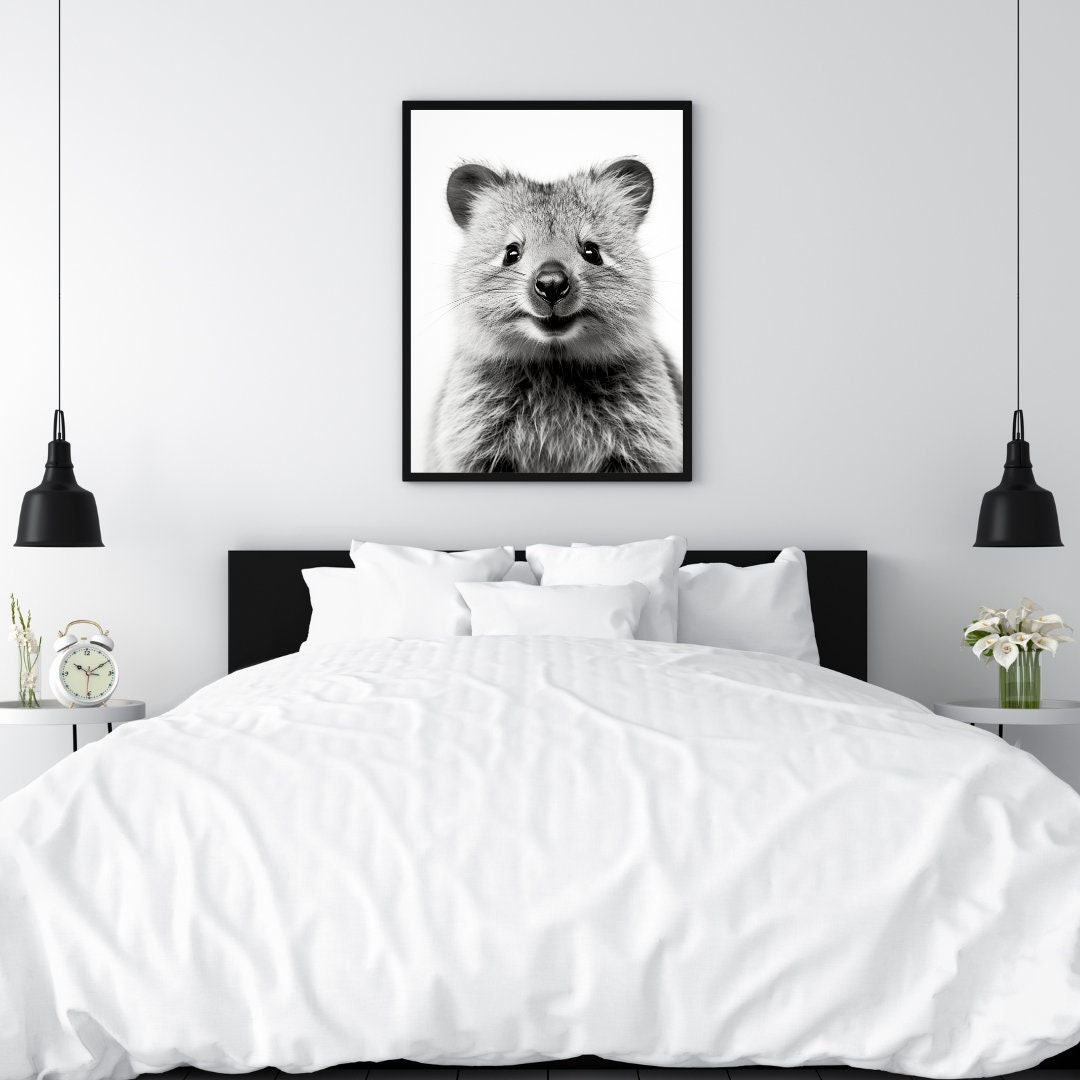 Quokka Poster | Baby Quokka Photography | Animal Lover Gift | Animal ...