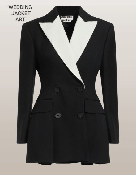 Women Suits, Women's Two Piece Suits, Luxury Black Dress, White Tuxedo ...