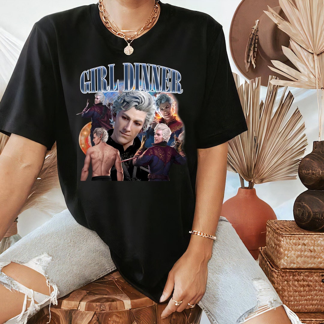 Astarion Girl Dinner Inspired Meme Shirt Gift Baldur's - Etsy
