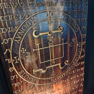 Seal of Archangel Gabriel Wall Altar for Sacred Space and Offerings ...