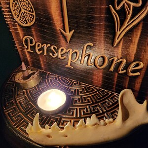 Persephone Wall Altar for Sacred Space and Offerings - Etsy