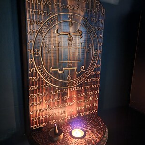 Seal of Archangel Gabriel Wall Altar for Sacred Space and Offerings ...