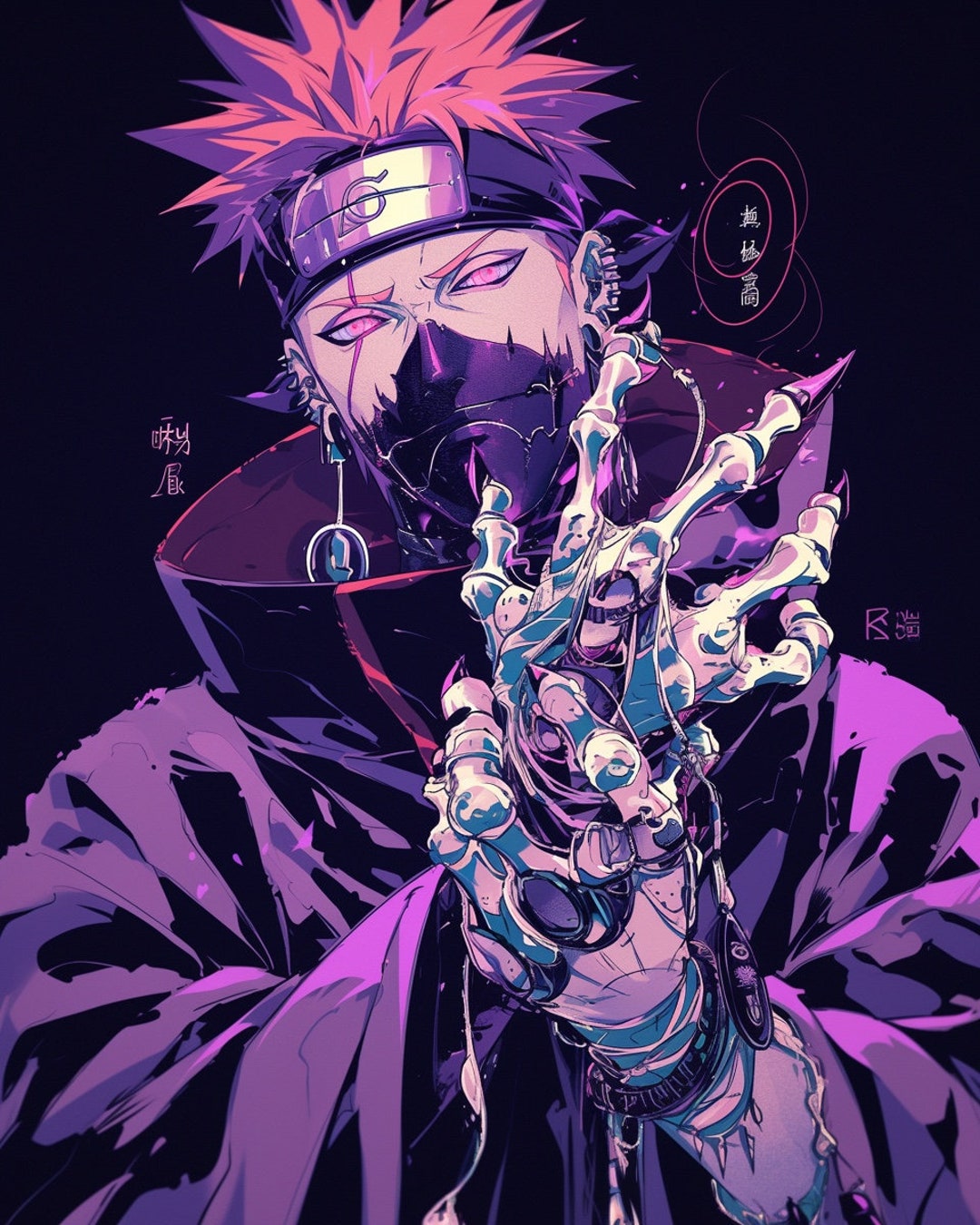 Pain V3 AI Artwork Wallpaper - Etsy