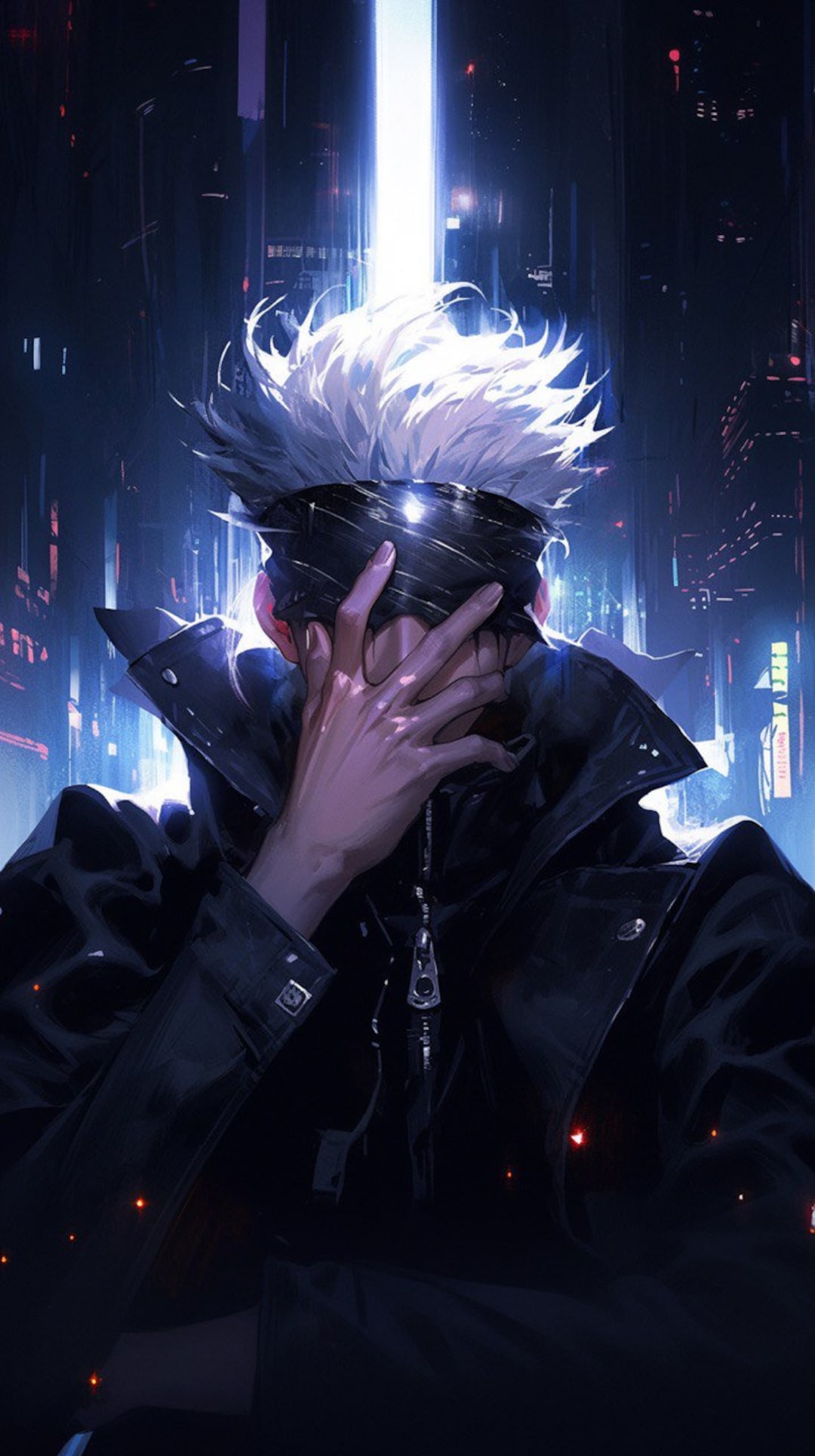 Gojo Satoru AI Artwork V2 - Etsy