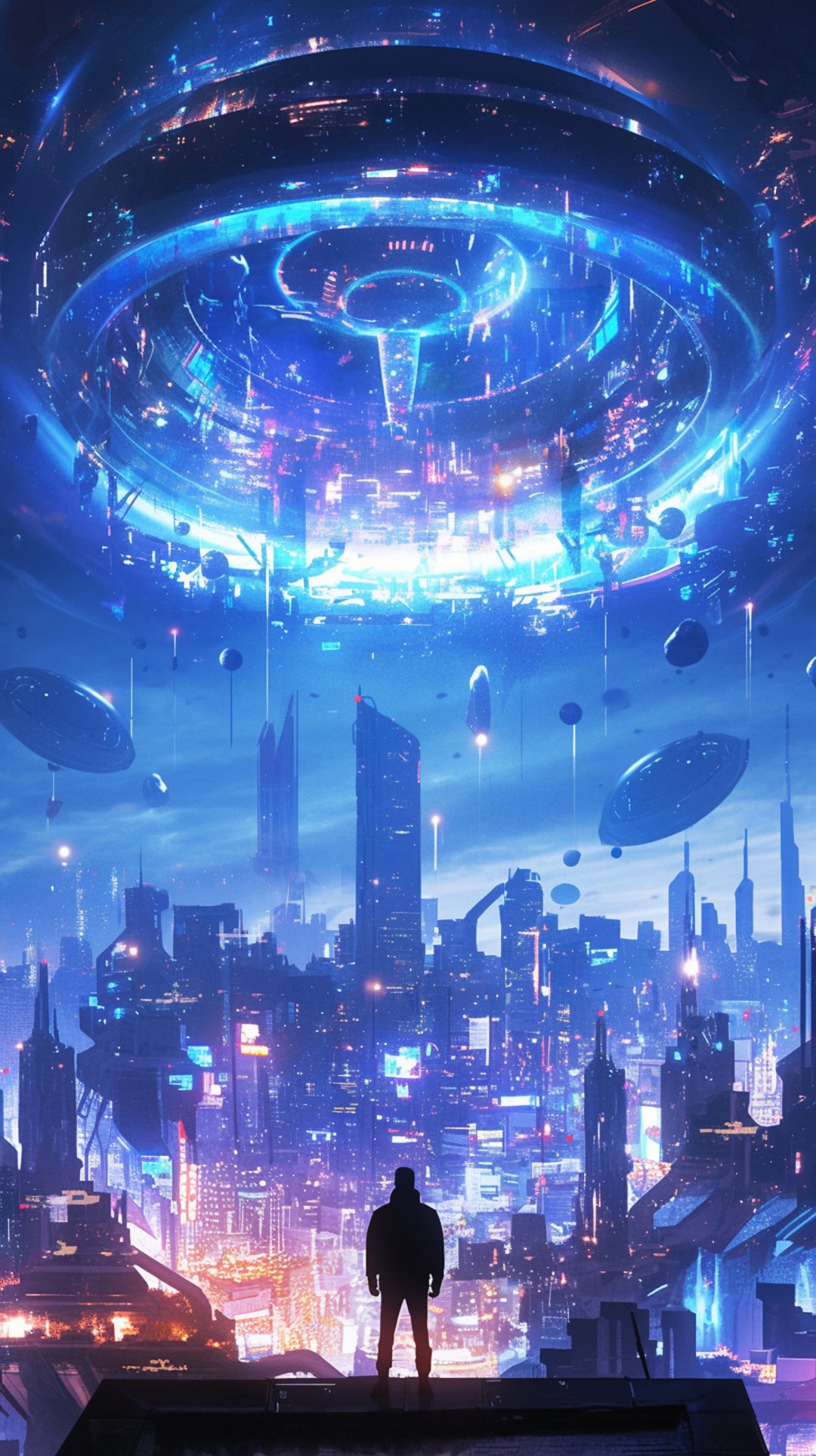 Alien Invasion AI Artwork Wallpaper Phone Wallpaper 4K Sci-fi - Etsy