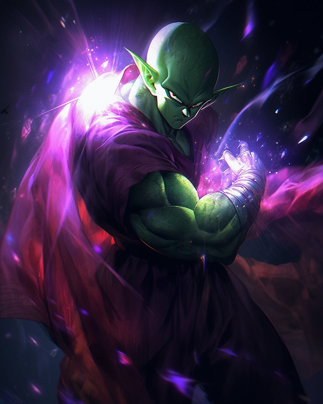 DB Piccolo AI Artwork - Etsy