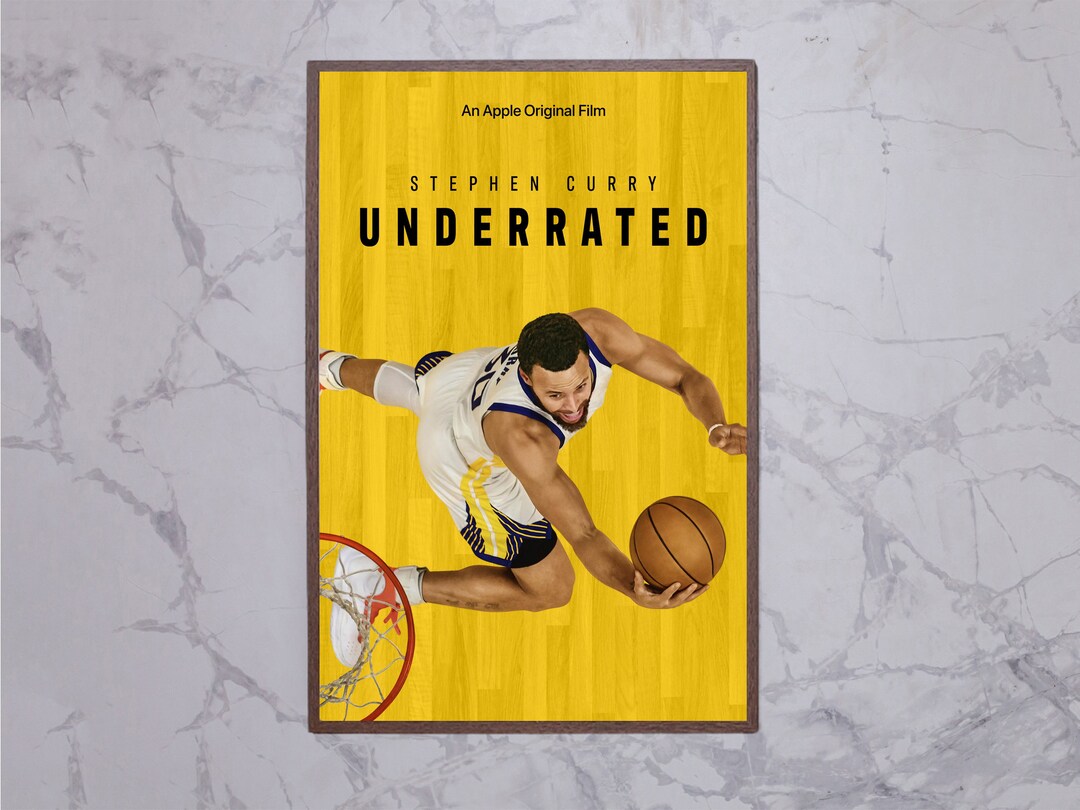 Stephen Curry: Underrated Movie Poster 2023 Film/room Decor Wall Art ...